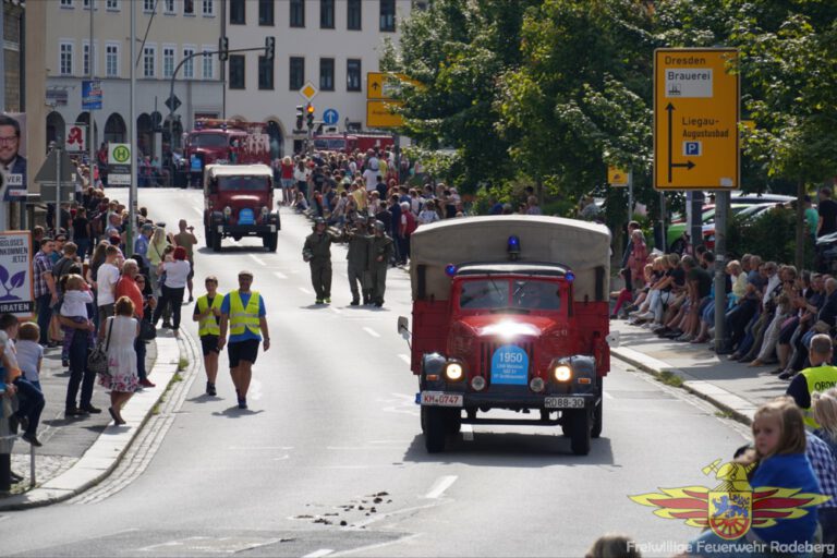 150 Jahre Feuerwehr Radeberg: Rückblick auf das Festwochenende ...